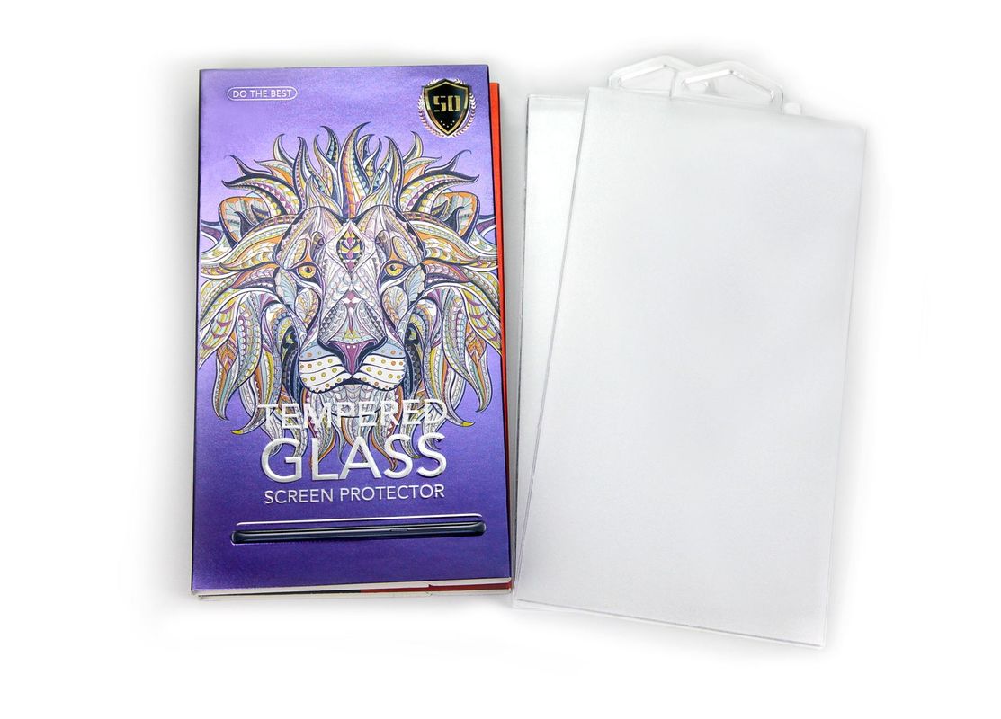 Offset CMYK Kraft Paper Envelope Packaging Tempered Glass Box