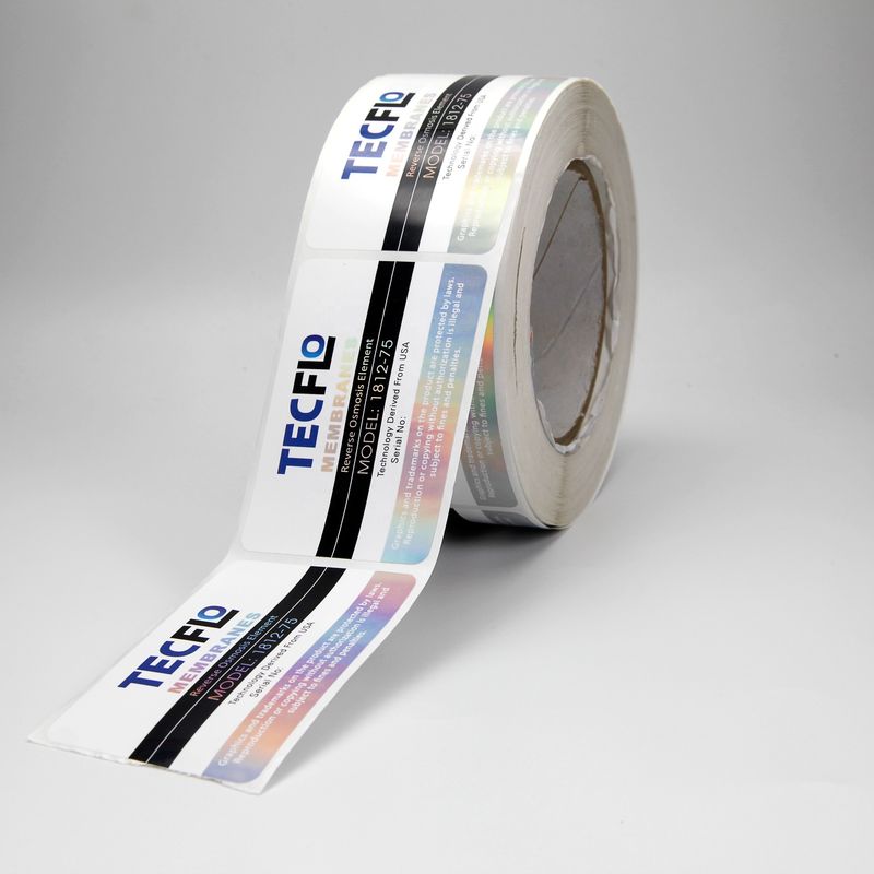 UV Resistance Art Paper Self Adhesive Silkscreen Stickers Label Custom