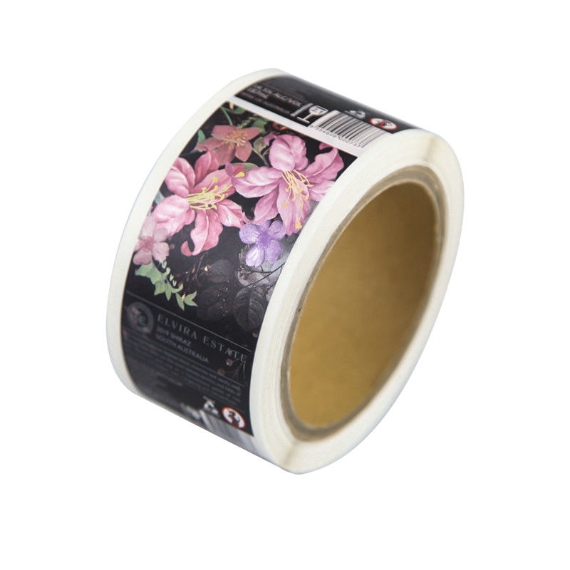 Custom Pantone CMYK Color Self Adhesive Stickers Paper Labels