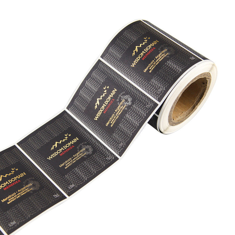 Custom Pantone CMYK Color Self Adhesive Stickers Paper Labels