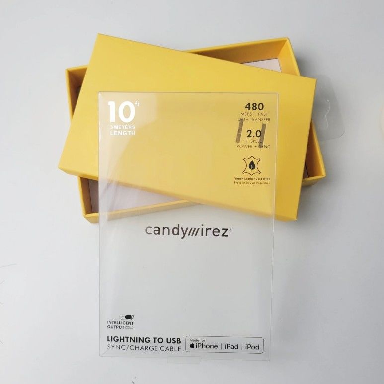 OEM Custom Cable Line Electronics Packaging Box Display Box With Blister