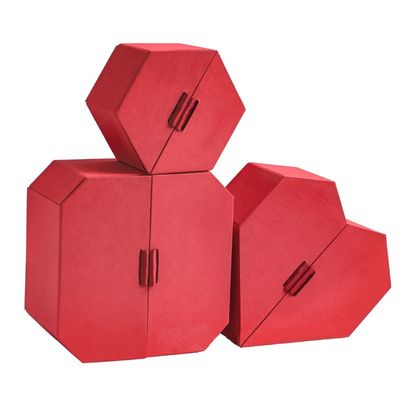 Cardboard Corrugated Gift Box Heart-Shape Packaging Box OEM Design ...